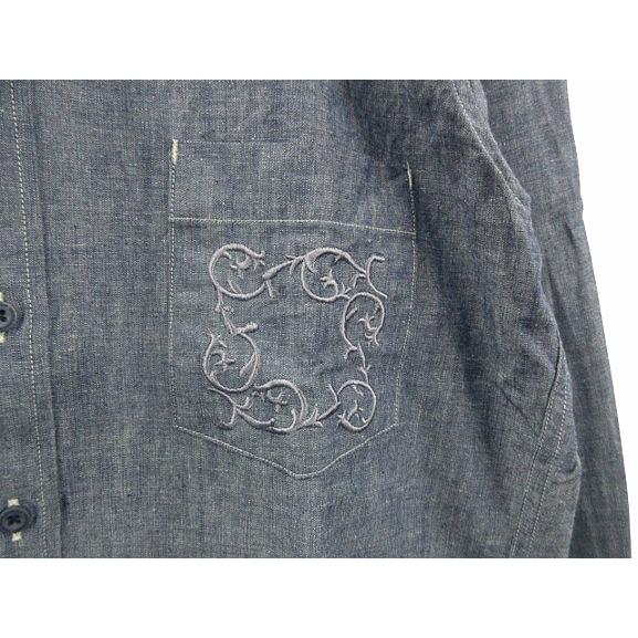 未使用品 ノンネイティブ nonnative 25SS DWELLER B.D. L/S SHIRT C/Li