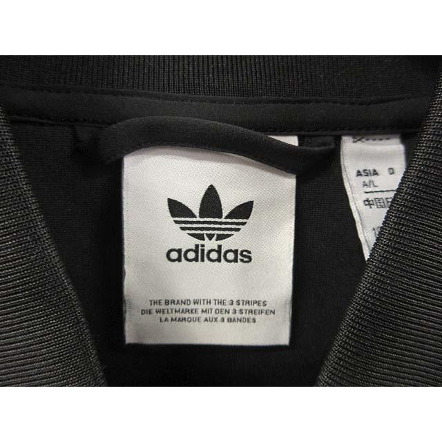 adidas アディダス Bonded SST JKT IW0998 ボンデッド ブラック XL 長袖 ジャージ トラックジャケット ジップ ...