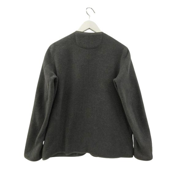 ダントン DANTON フリースカーディガン 長袖 丸首 ワンポイント ダークグレー 灰色 38 M 羽織 上着 アウター メンズ : ブランド古着販売のベクトル - 通販 - Yahoo ...