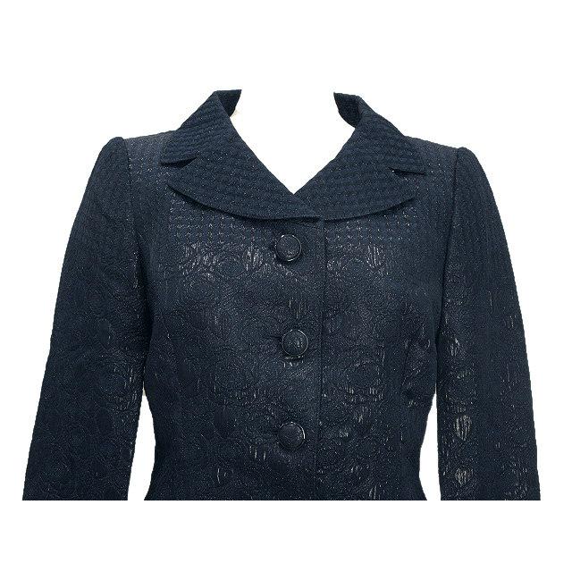 ミス アシダ miss ashida ジャガード セットアップ スカート スーツ 9 ネイビー 紺 ラメ ジャケット レディース : ブランド古着販売のベクトル - 通販 - Yahoo!ショッピング