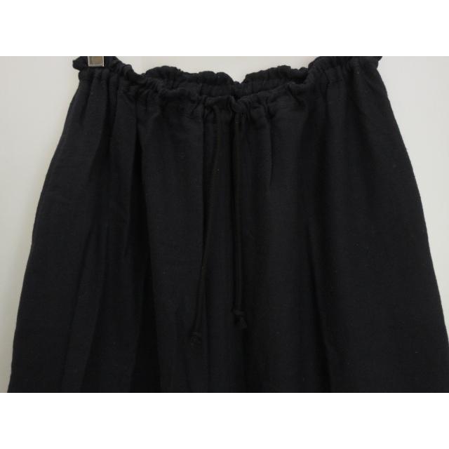 【中古】ワイズ Y's サルエルパンツ ウール 2 ネイビー 紺 ボトムス ヨウジヤマモト 2023AW レディース Y's（ワイズ） サルエルパンツ ウール 2 ネイビー 紺 ボトムス ヨウジ