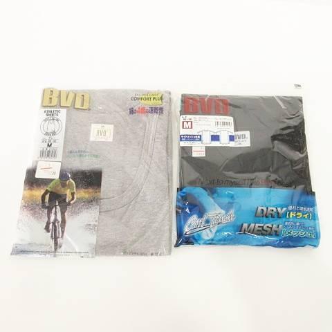 B.V.D. 未開封 Tシャツ4点セット まとめ 無地 クルーネック カットソー タンクトップ M 黒 グレー メンズ : ブランド古着販売のベクトル - 通販 - Yahoo!ショッピング