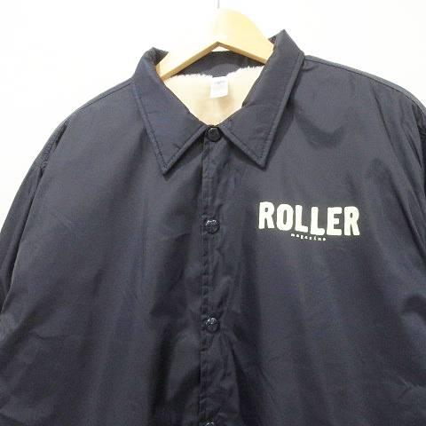 ローラーマガジン roller magazine コーチジャケット 裏ボア ローラーマガジン roller magazine コーチジャケット 裏ボア
