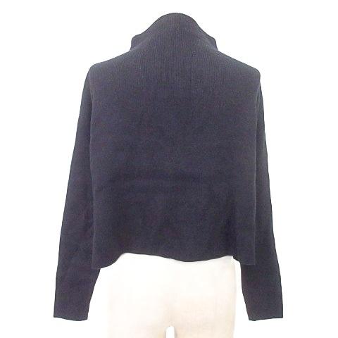 スピック＆スパン ノーブル Spick&Span Noble 長袖 リブ ニット ショート丈 ハイネック 黒 ブラック GY99 A0116 レディース : ブランド古着販売のベクトル ...