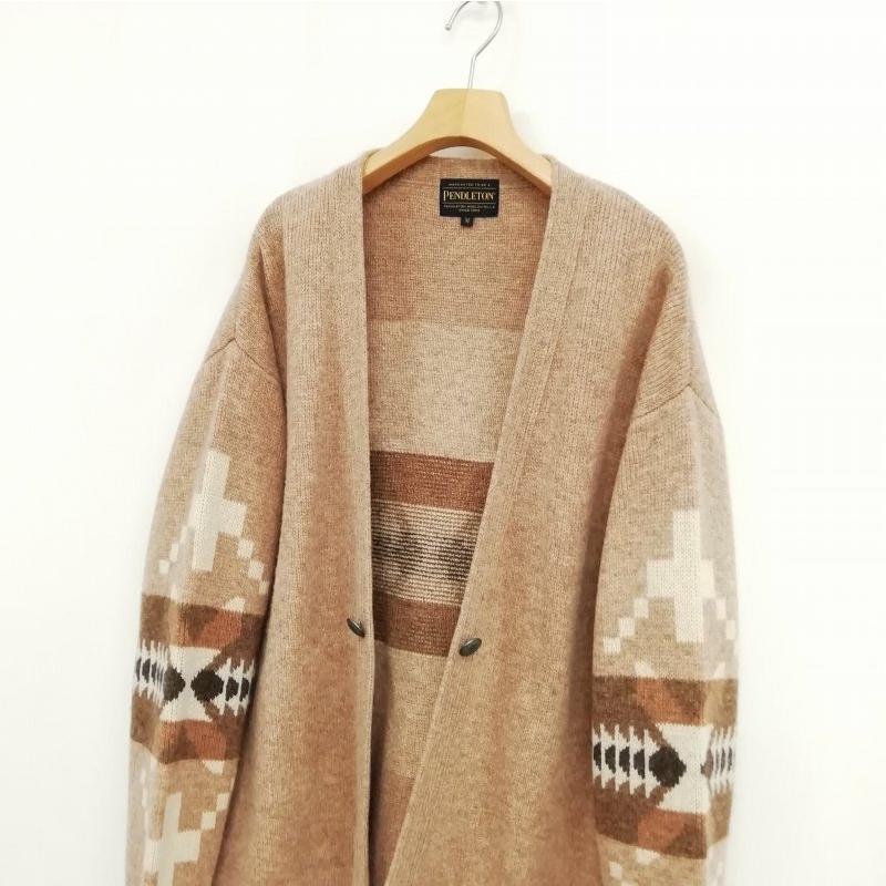 ペンドルトン PENDLETON JOURNAL STANDARD relume 別注 20AW コンチョ カーディガン 美品 M ベージュ系 20080464200030 メンズ : 053 ...