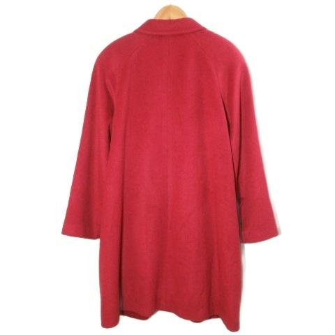 BRINDILLE SAN-ESU TOKYO カシミヤコート ミディ丈 日本製 11AR L相当 赤 レッド /X レディース : ブランド古着販売のベクトル - 通販 - Yahoo!ショッピング