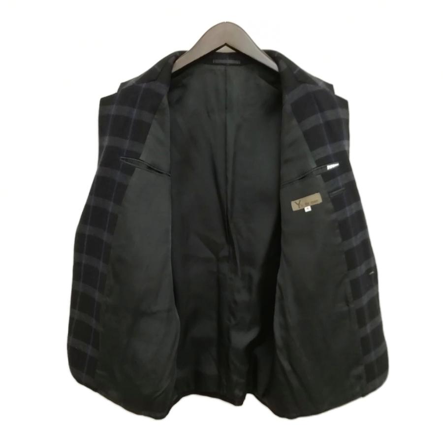 ワイズフォーメン Y's for men 初期タグ 麻タグ チェック ウール