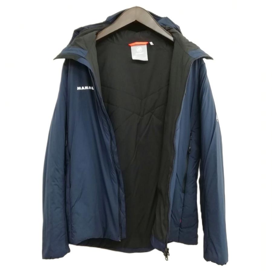 マムート MAMMUT 1013-02110 Rime IN Flex Hooded Jacket フーデット ジャケット パーカー 中綿 M ネイビー メンズ : ブランド古着販売のベクトル ...