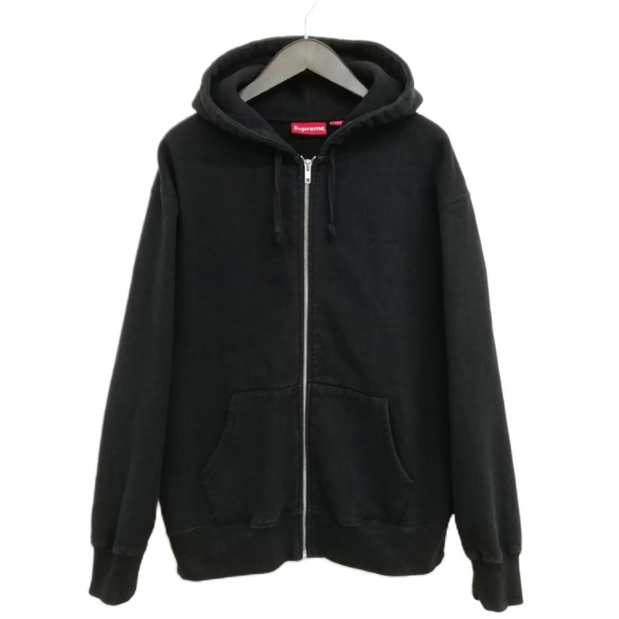 【中古】シュプリーム 22AW Lakshmi Zip Up Hooded Sweatshirt スウェット ジップアップ パーカー 刺繍 M ブラック Supreme（シュプリーム） SUPREME 22AW Lakshmi Zip Up Hooded