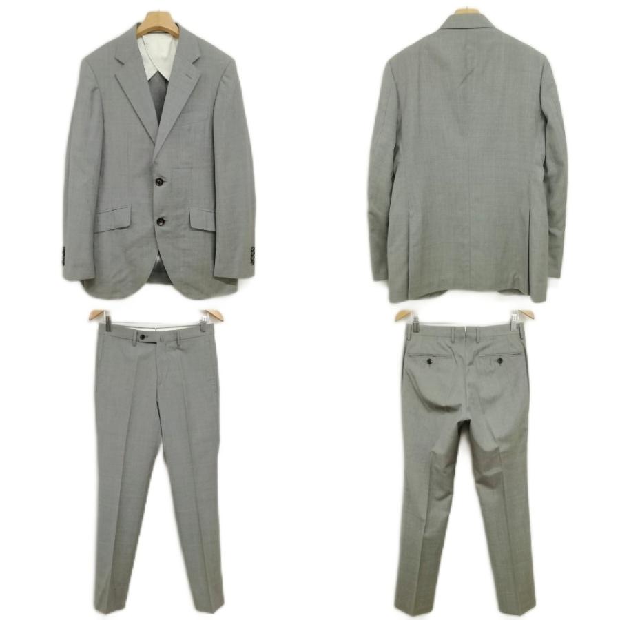 Mano nella ANGELICO生地 スーツ セットアップ 44 グレー メンズ : ブランド古着販売のベクトル - 通販 ...
