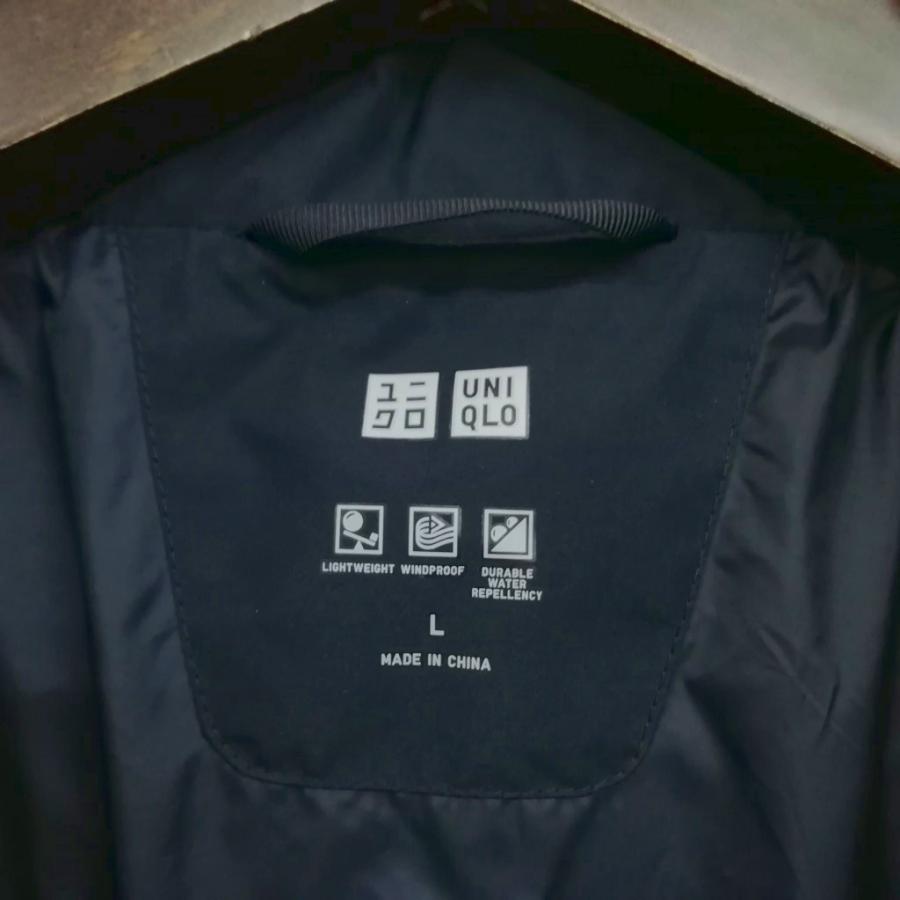 ユニクロ（UNIQLO） UNIQLO 312-419990 シームレス ダウンコート ダウンジャケット L ネイビー メンズ : ブランド ...