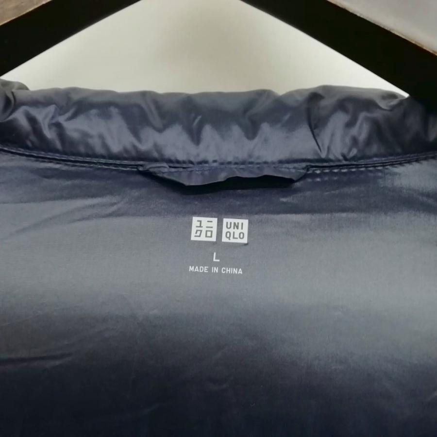 ユニクロ（UNIQLO） UNIQLO 212-146395 ウルトラライト ダウン コート エクストラウォーム L ネイビー レディース ...