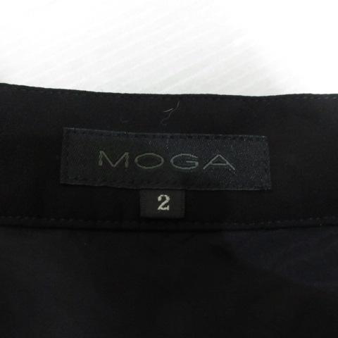 モガ MOGA ティアード シフォン スカート 2 黒 ブラック 裏地付き レディース : ブランド古着販売のベクトル - 通販 - Yahoo!ショッピング