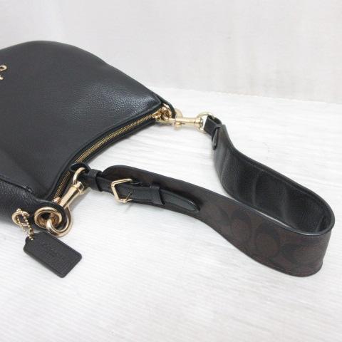 COACH（コーチ） COACH F77980 レザー 本革 ショルダー バッグ 黒