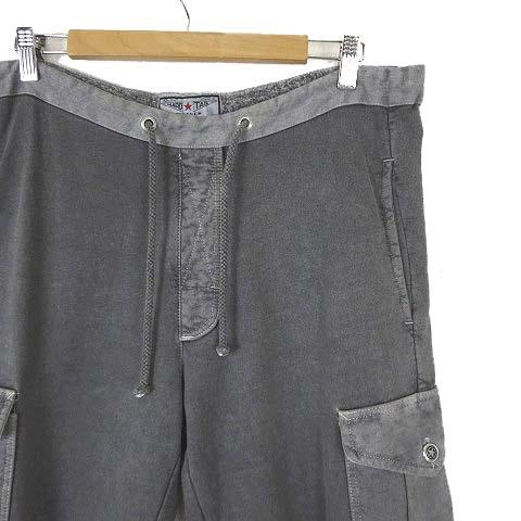 HARD TAIL FOREVER ハードテイル USA製 ヴィンテージ 90s パンツ 裏ボア スウェット イージー カーゴパンツ L-XL ...