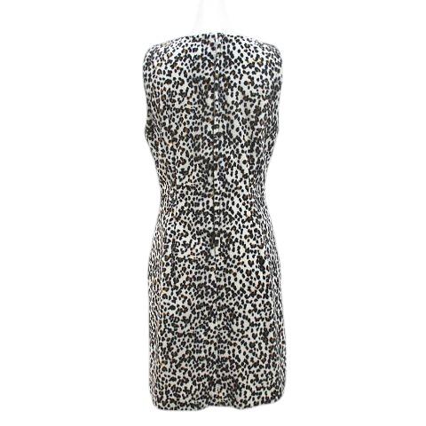 PASSION BEAT ノースリーブ 膝丈 ワンピース 9AR 茶系 ブラウン ヒョウ柄 レオパード 裏地 レディース : 077-202501160257 : ブランド古着販売のベクトル ...