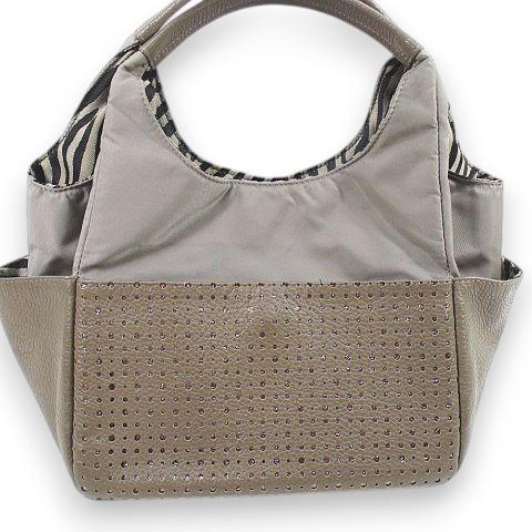 LANZETTI ランゼッティ トートバッグ ベージュ コンビ レディース : ブランド古着販売のベクトル - 通販 - Yahoo!ショッピング