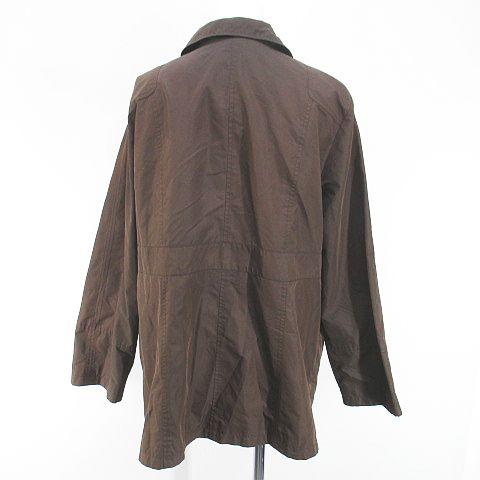 NONA ミリタリージャケット 薄手 13 茶系 ブラウン ポケット 裏地 無地 レディース : ブランド古着販売のベクトル - 通販 - Yahoo!ショッピング