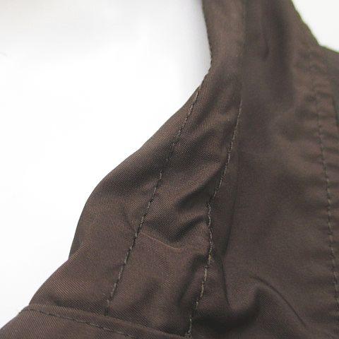 NONA ミリタリージャケット 薄手 13 茶系 ブラウン ポケット 裏地 無地 レディース : ブランド古着販売のベクトル - 通販 - Yahoo!ショッピング