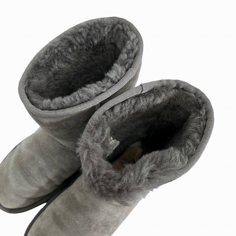 アグ UGG CLASSIC SHORT クラシックショート ムートンブーツ W6 23cm グレー 灰 UW09300 レディース : ブランド古着販売のベクトル - 通販 - Yahoo ...