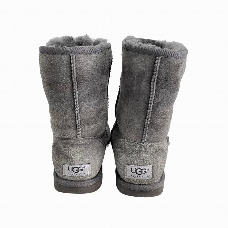 アグ UGG CLASSIC SHORT クラシックショート ムートンブーツ W6 23cm グレー 灰 UW09300 レディース : ブランド古着販売のベクトル - 通販 - Yahoo ...