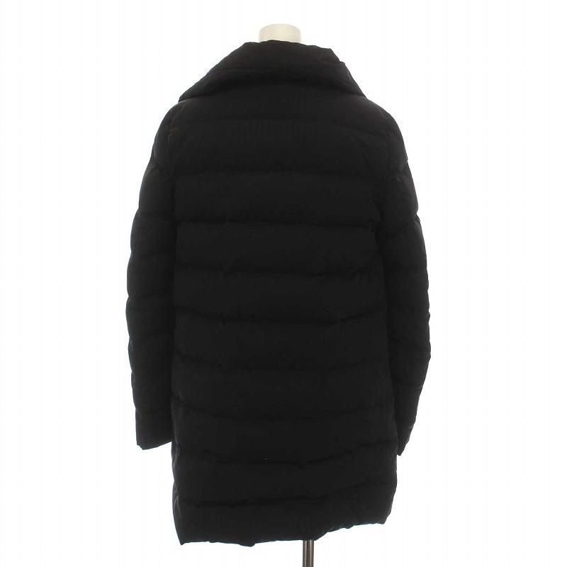 MONCLER モンクレール GERBOISE ジェルボワーズ ダウンコート ロング ジップアップ アウター 0 S 黒 ブラック 54543 ...