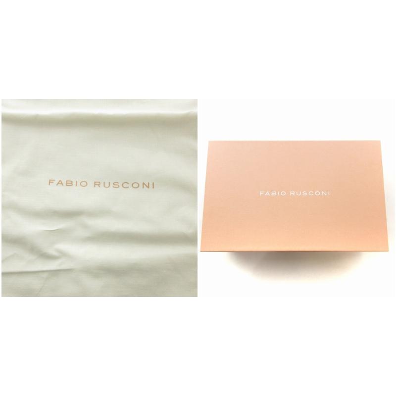 ファビオルスコーニ FABIO RUSCONI ミュール サンダル ローヒール スエード 靴 シューズ 36 23-23.5cm 茶 ブラウン /EE レディース : ブランド古着販売の ...