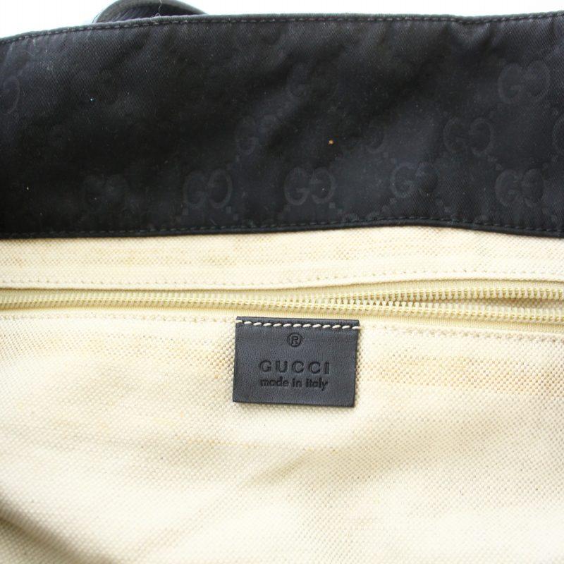 グッチ GUCCI GGスプリーム トートバッグ ナイロン A4 黒 ブラック 286198 /TK OH メンズ レディース : 081-102501040022 : ブランド古着販売の ...