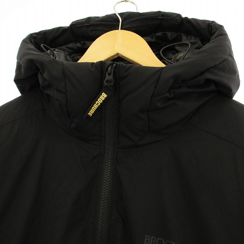 ブローシュア BROCHURE ALWAYTH 242-03 BR+ALWT ARGENTUM HOODY ダウン