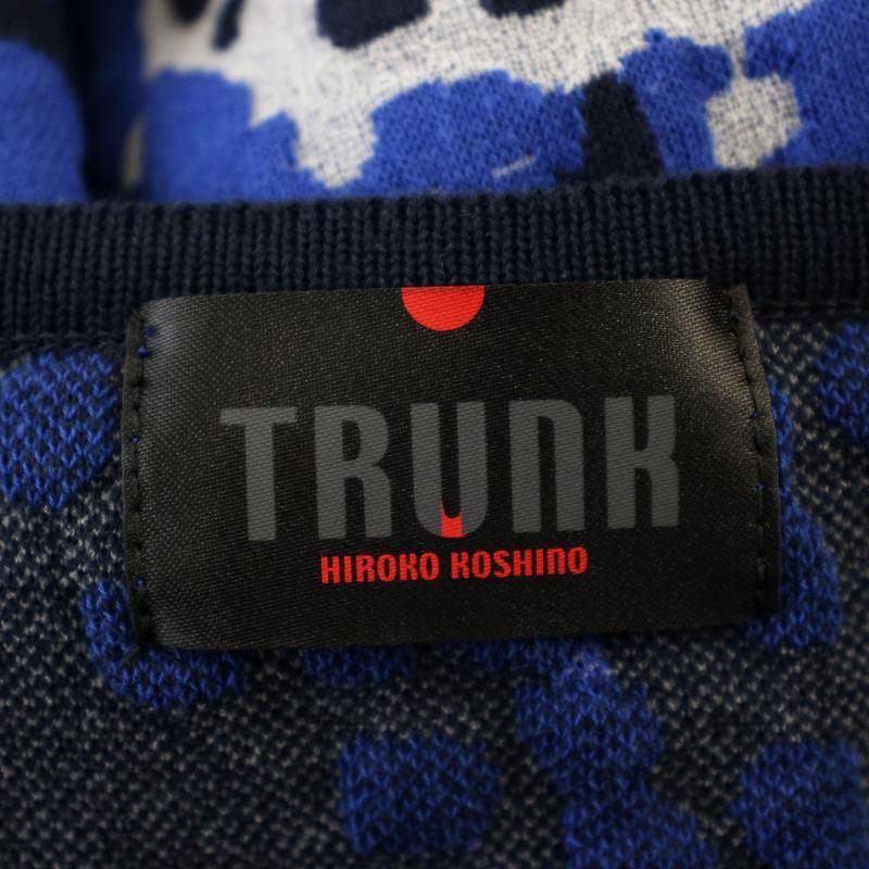 トランク TRUNK HIROKO KOSHINO ヒロココシノ 半袖 ニット RSFGE-56260 カットソー 38 青 ネイビー : ブランド古着販売のベクトル - 通販 - Yahoo ...