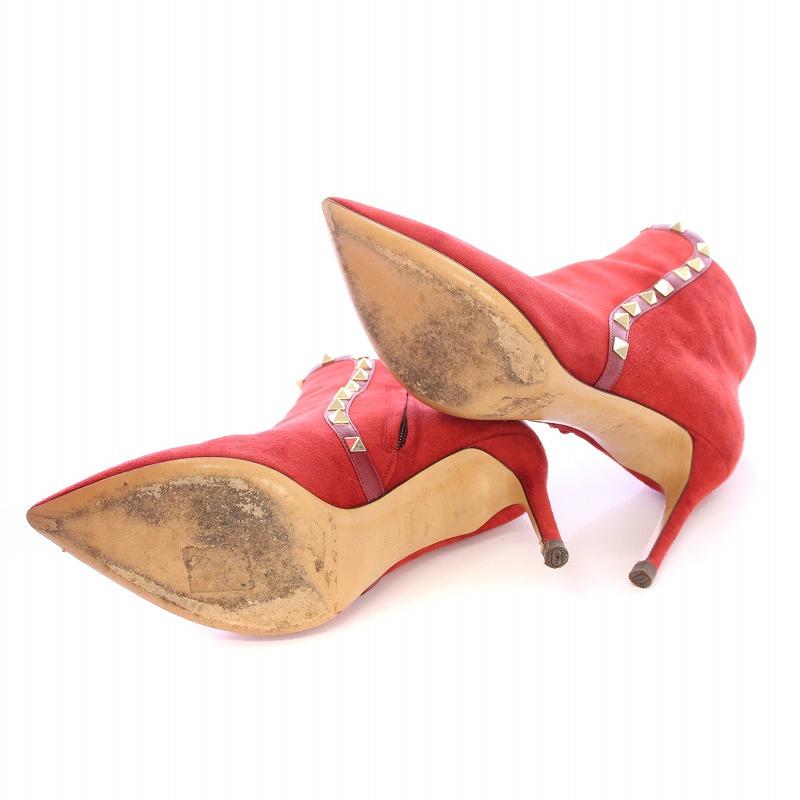 ヴァレンティノ ヴァレンチノ VALENTINO ショートブーツ ポインテッド