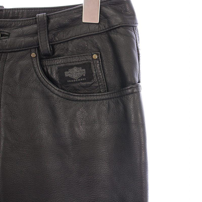 ハーレーダビッドソン HARLEY DAVIDSON レザーパンツ スラックス