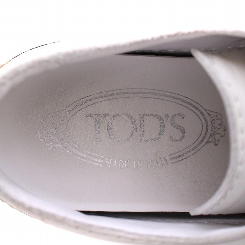 トッズ TOD'S Leather Sneakers レザースニーカー シューズ ローカット