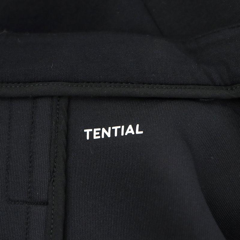 テンシャル TENTIAL MIGARL Tech Sweat Collarless Jacket ノーカラージャケット M 黒 ブラック ...