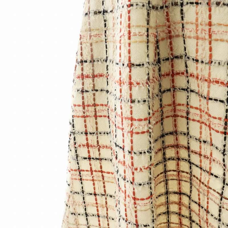 Rene（ルネ） Rene 23年製 ワンピース ノースリーブ ロング丈 ツイード