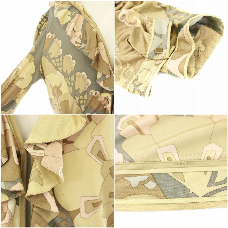 LEONARD（レオナール） LEONARD PARIS ワンピース フレア ロング