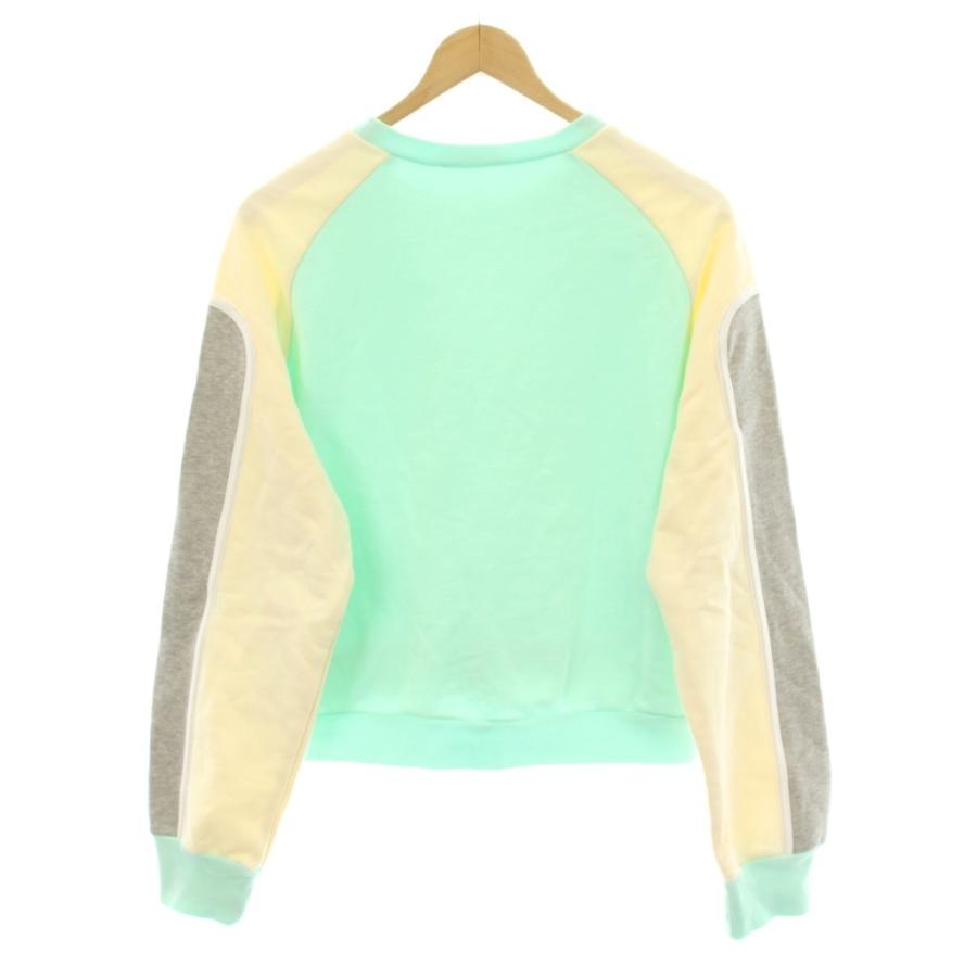 MARNI マルニ KIDS 25SS カラーブロック クルーネック スウェットシャツ トレーナー 長袖 ロゴ プリント 14 M01306 ...