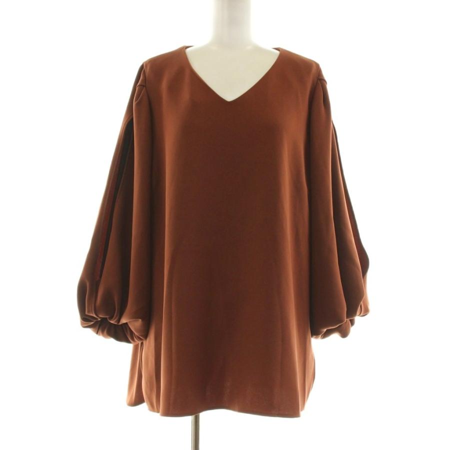 ダーマコレクション dama collection シャツ ブラウス 長袖 13R 茶 ブラウン 1106501116 /OR レディース : ブランド古着販売のベクトル - 通販 ...