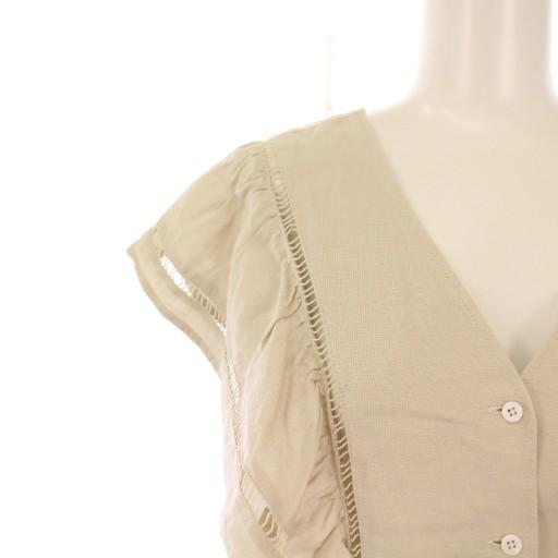 未使用品 ロンハーマン Ron Herman シャツ ブラウス フレンチスリーブ