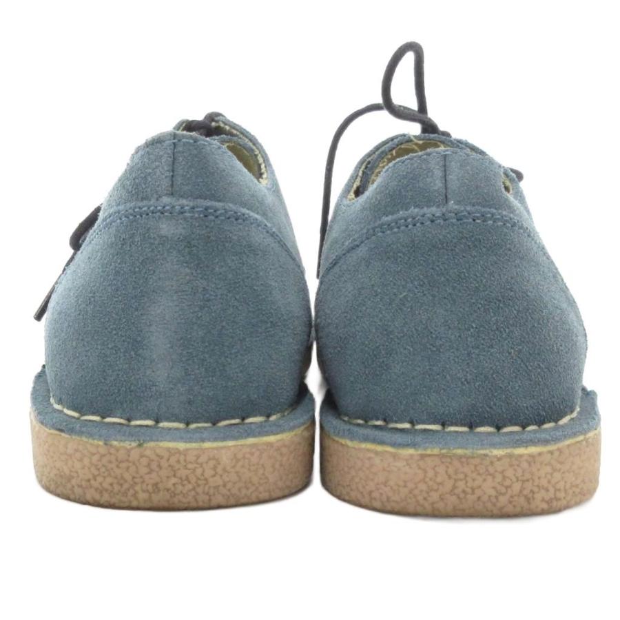 ジェネリック サープラス GENERIC SURPLUS オックスフォードシューズ スエード ラウンドトゥ 26cm 青 ブルー /JS ...