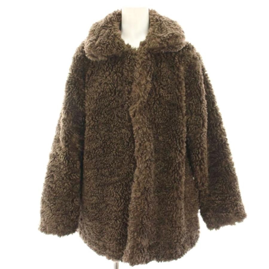 フリークスストア FREAKS STORE ボアジャケット ブルゾン ロング F 茶 ブラウン F22-TKF-26 /HN レディース : ブランド古着販売のベクトル - 通販 ...