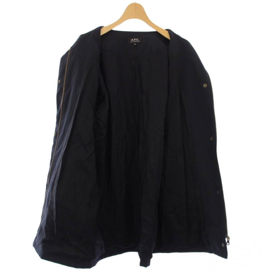 A.P.C.（アーペーセー） キルティングコート 中綿 ノーカラー アウター