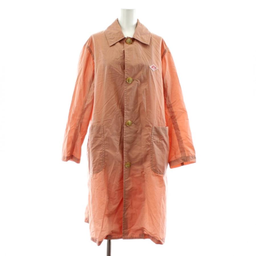 ダントン DANTON ナイロンタフタ ステンカラーコート ロング 34 ピンク JD-8063 NTF /KU レディース : ブランド古着販売のベクトル - 通販 - Yahoo!ショッピング