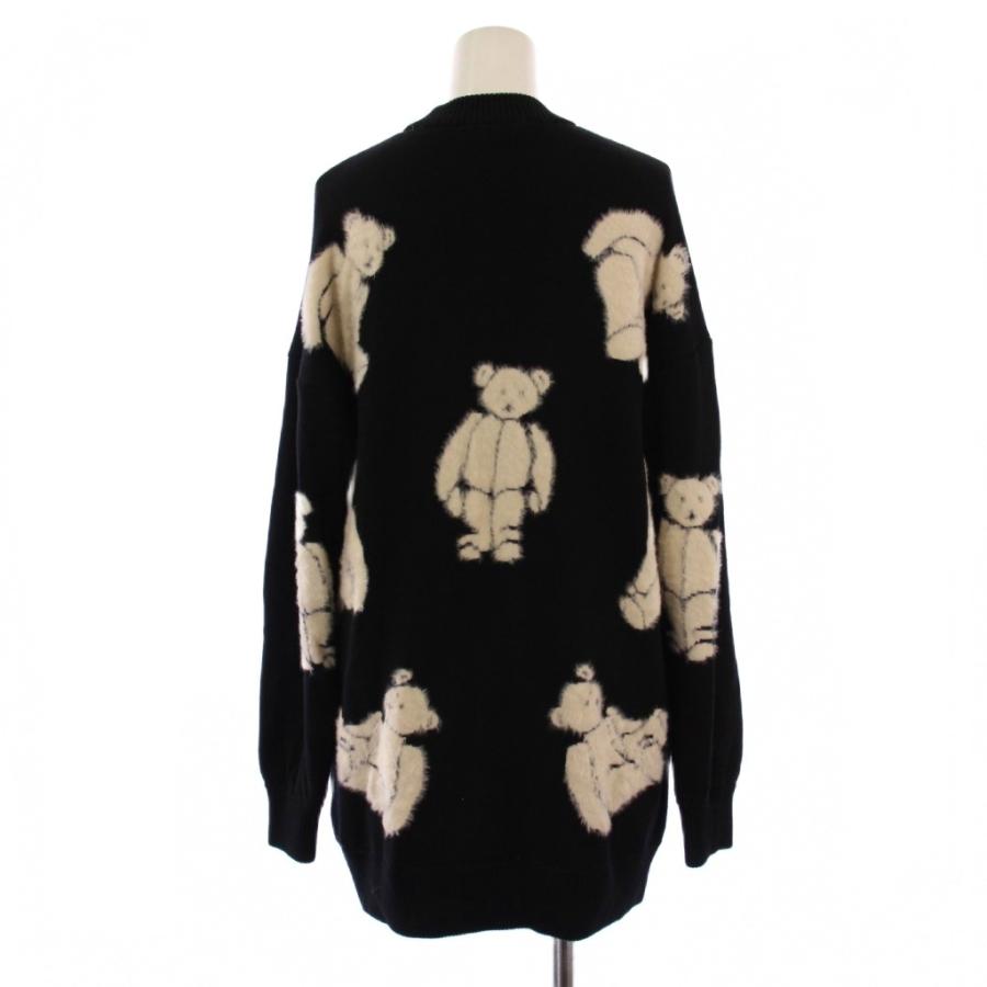 ダブルスタンダードクロージング ダブスタ DOUBLE STANDARD CLOTHING シャギーモール ベアニット セーター 長袖 F 黒 ...