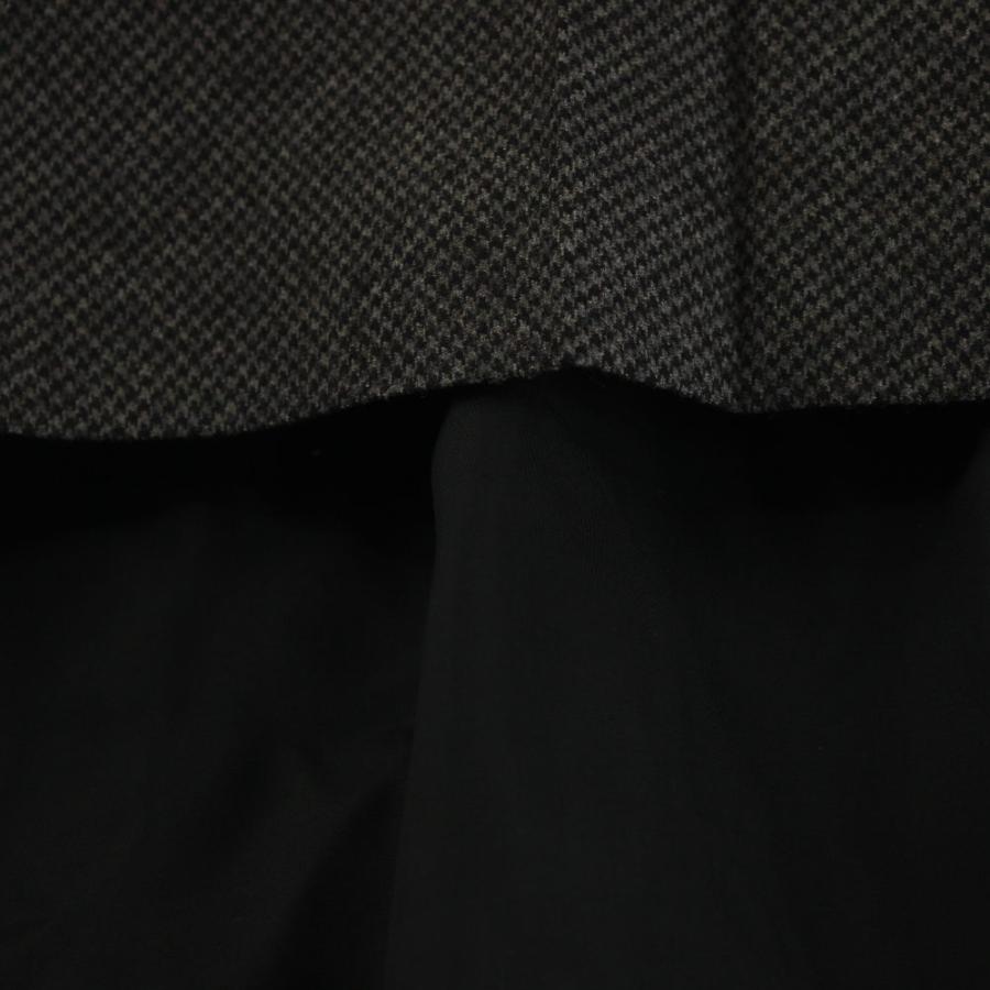 MARGARET HOWELL（マーガレットハウエル） MARGARET HOWELL 20AW フレアスカート ひざ丈 総柄 2 茶 ...