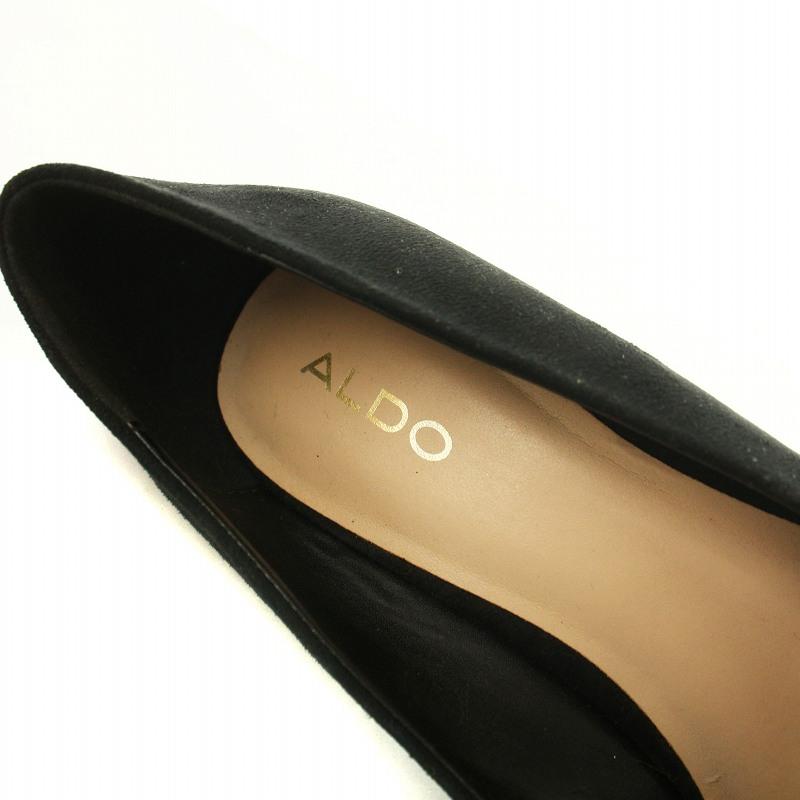 アルド ALDO ポインテッドトゥパンプス 38 黒 /MM レディース : ブランド古着販売のベクトル - 通販 - Yahoo!ショッピング
