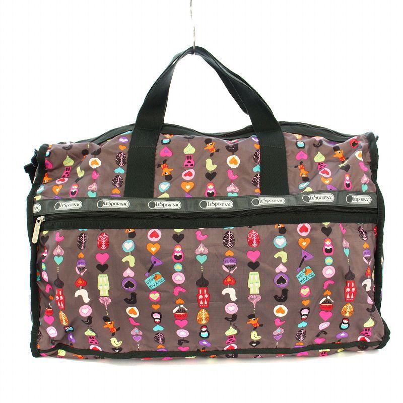 LeSportsac（レスポートサック） ルシアンバザール RUSSIAN BAZAAR LARGE WEEKENDER ボストンバッグ ...