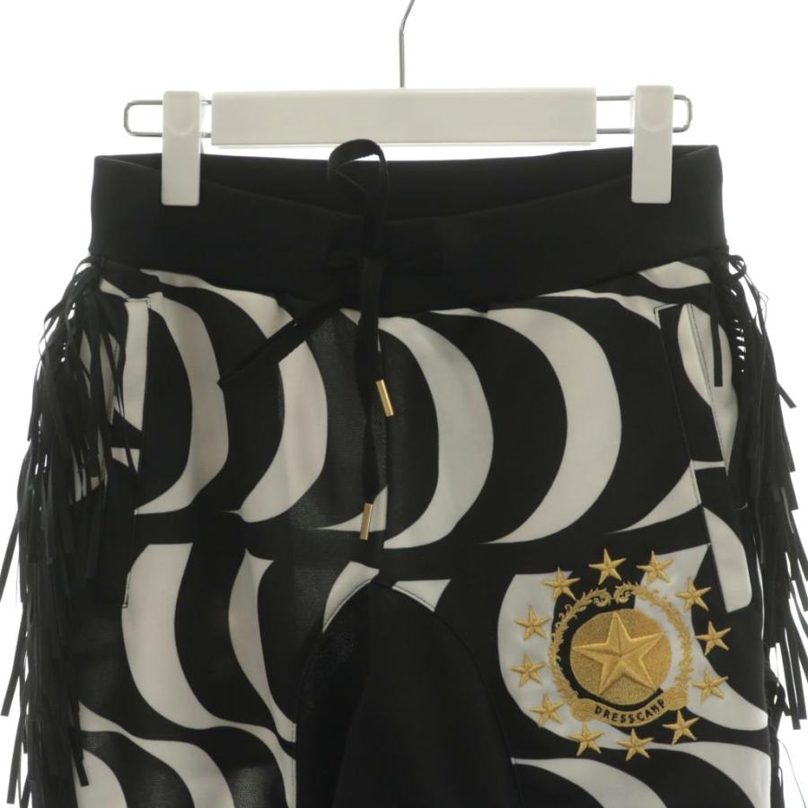 未使用品 ドレスキャンプ DRESSCAMP 15SS ジョガーパンツ フリンジ