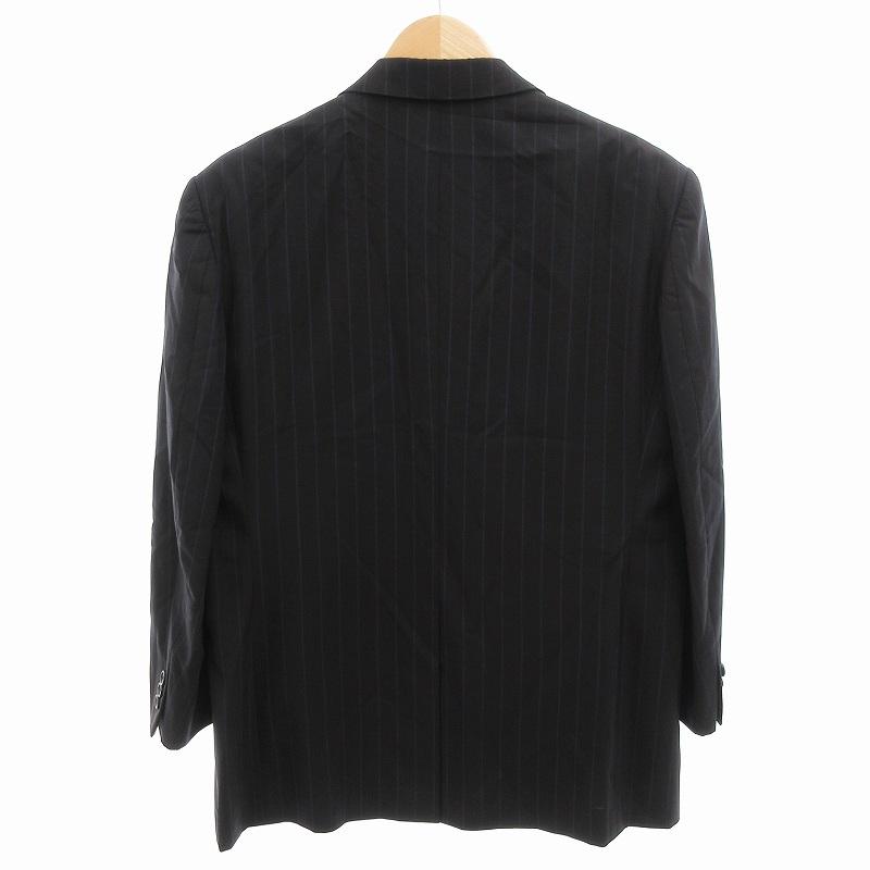 【中古】ブルックスブラザーズ 最高級ライン シングルスーツ セットアップ ジャケット パンツ 41SHT 35W 黒 BROOKS BROTHERS（ブルックスブラザーズ） 最高級ライン シングル