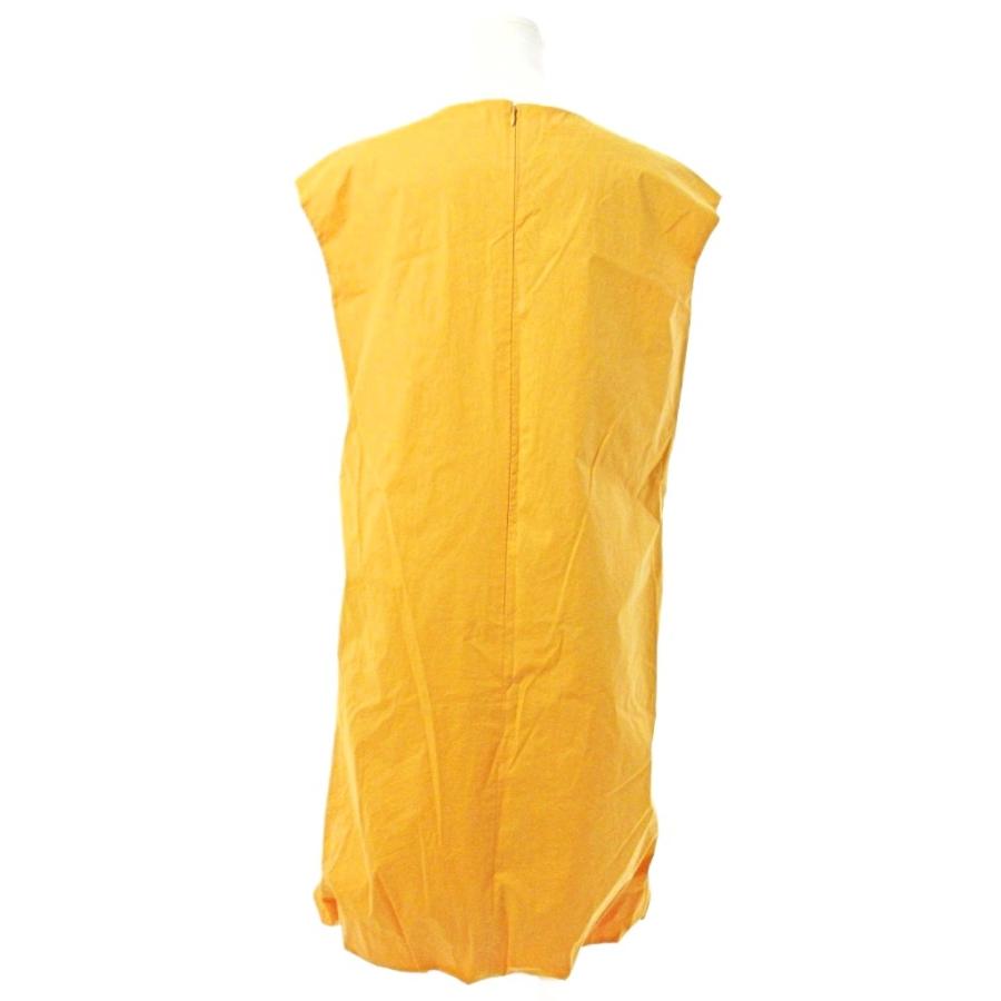 デュアルヴュー DUAL VIEW 美品 ワンピース バルーンスカート 膝丈 フレンチスリーブ 半袖 ストレッチ 40 山吹色 イエロー 0828 : ブランド古着販売のベクトル - 通販 ...